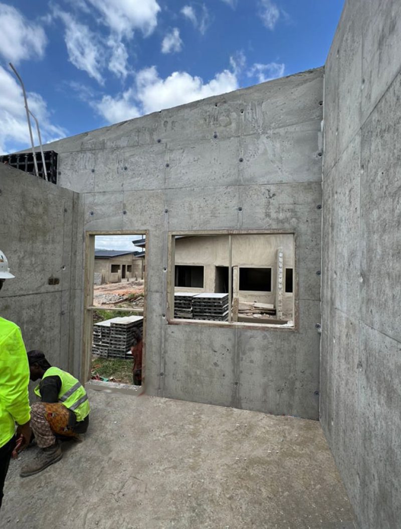 Colado in situ de hormigón celular - Isoltech